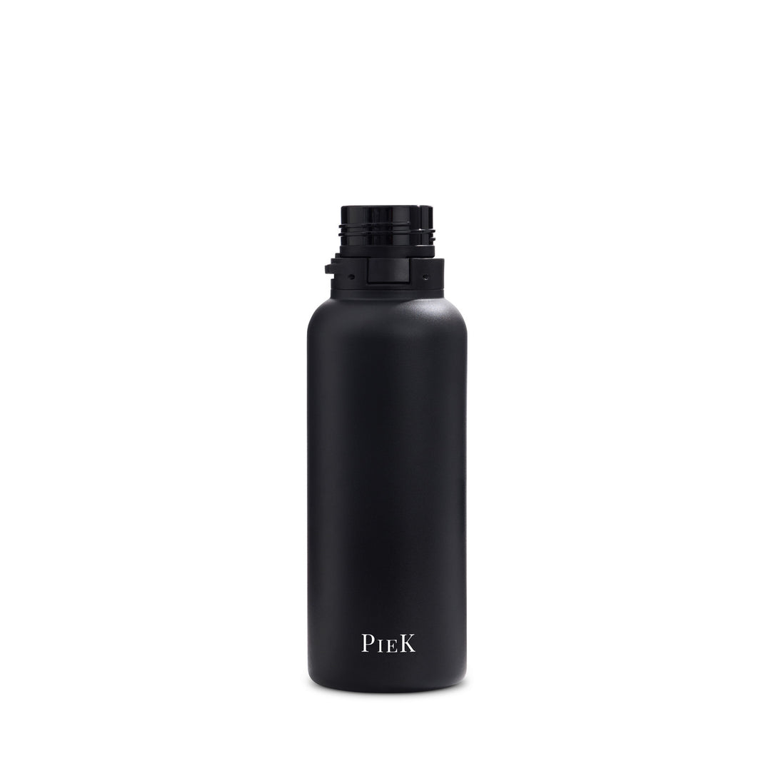 PIEK Stainless Steel Insulated Flip Top Water Bottle - 650ml/22oz ...
